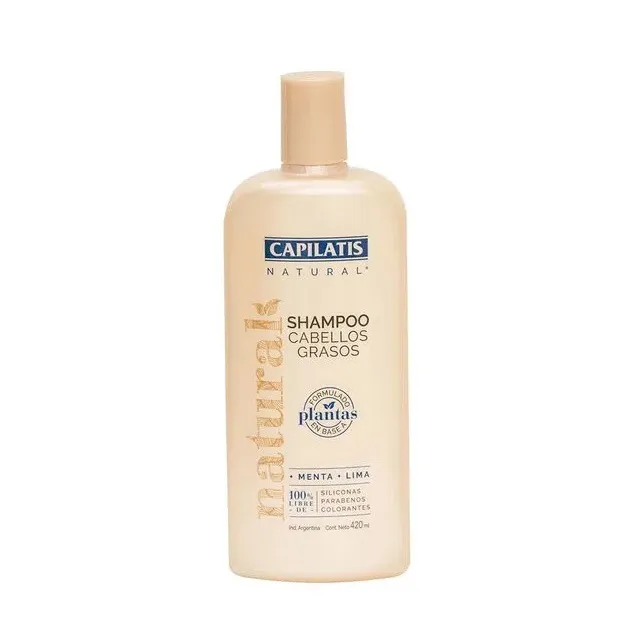 Shampoo Capilatis Natural Cabellos Grasos x 420 ml - Sergio Perfumerias
