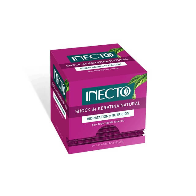 Tratamiento Inecto Shock de Keratina x 1 ud - Sergio Perfumerias