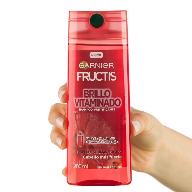 Shampoo Fructis Brillo Vitaminado - Sergio Perfumerias