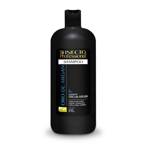 Shampoo Inecto Professional Oro de Argán x 650 grs - Sergio Perfumerias
