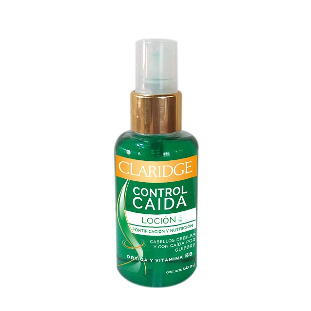 Loción Capilar Claridge Control Caída con Ortiga y Vitamina B6 x 60 ml - Sergio Perfumerias