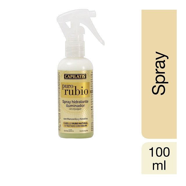 Spray Hidratante Iluminador Capilatis Puro Rubio x 100 ml - Sergio ...