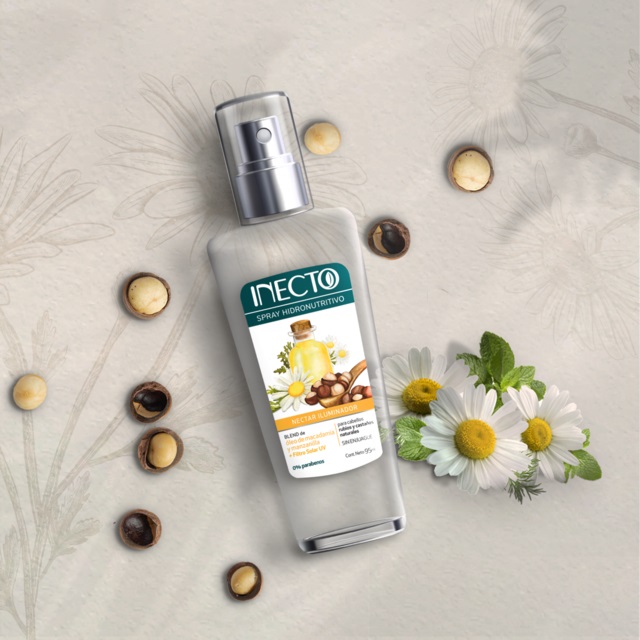 Spray Inecto Hidronutritivo Néctar Iluminador x 95 ml - Sergio Perfumerias