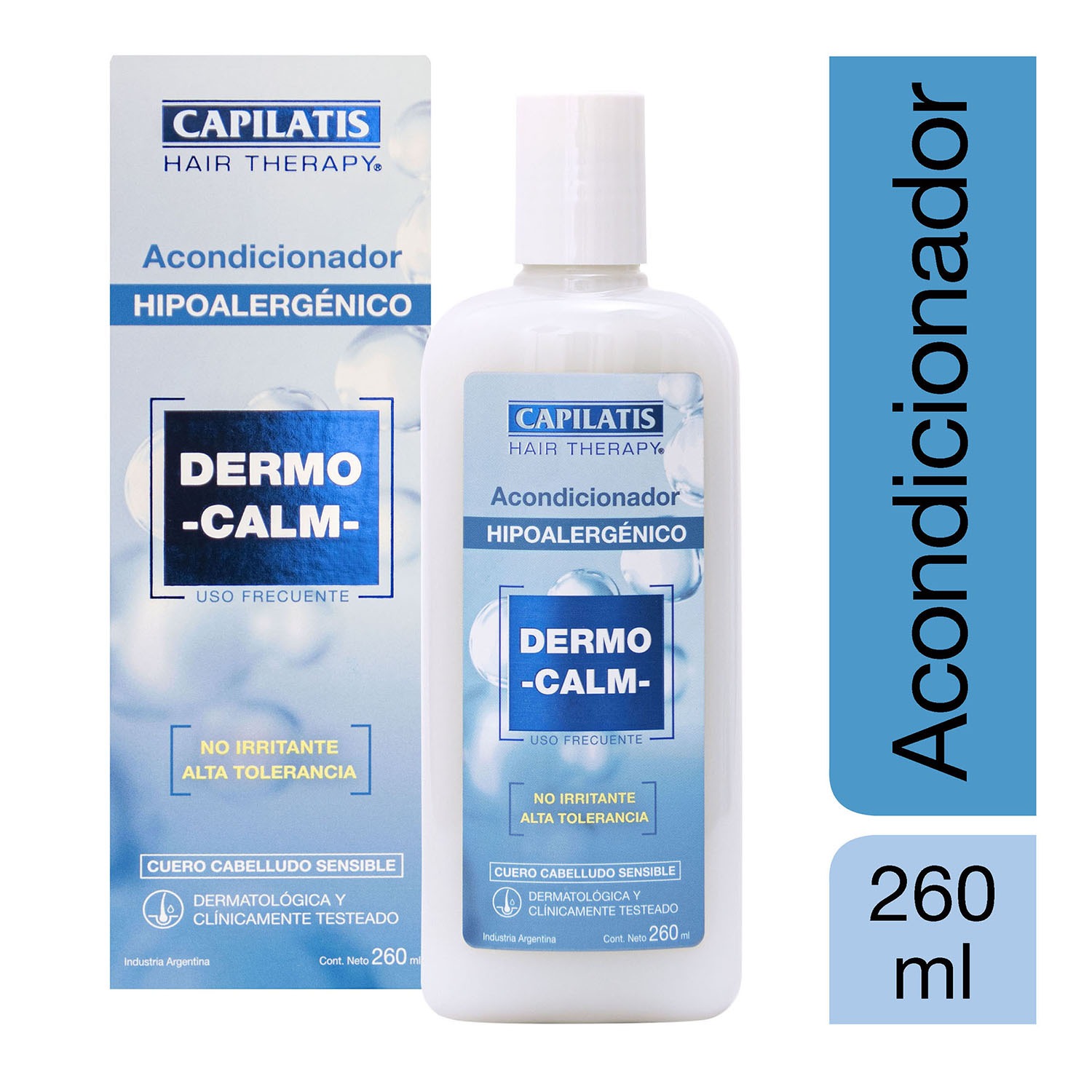 Acondicionador Capilatis Dermo-Calm Hipoalergénico x 260 ml - Sergio ...