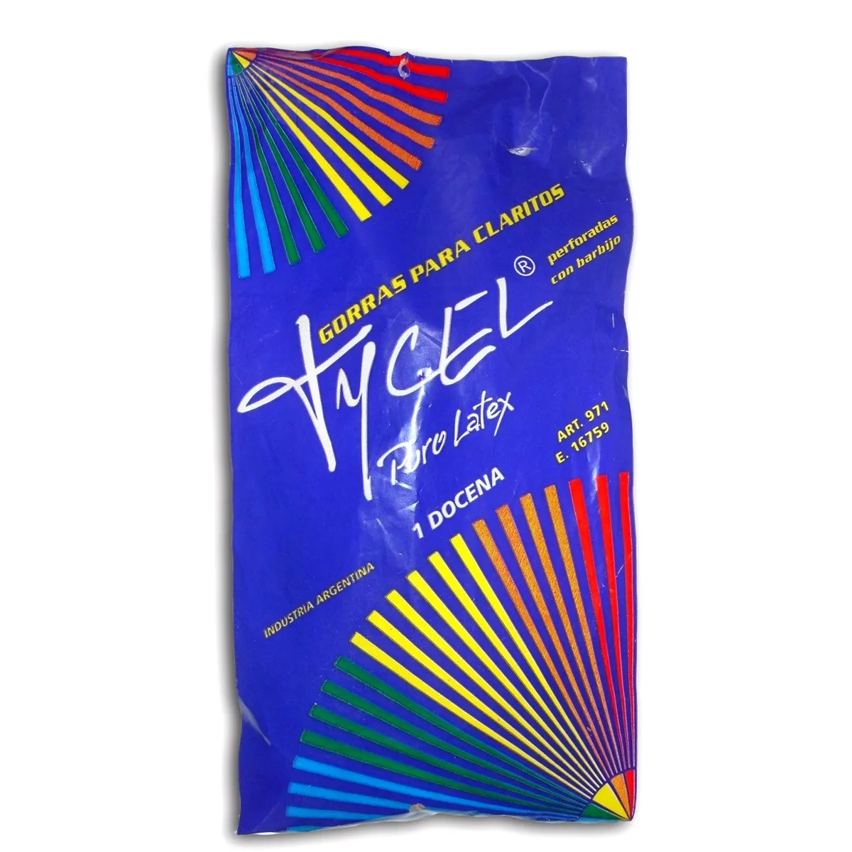 Gorro para Claritos Tycel Látex con perforaciones - Sergio Perfumerias