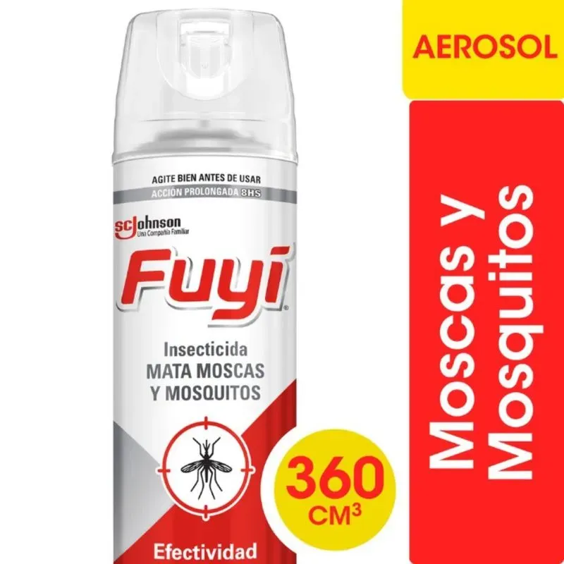 Aerosol Insecticida Fuyí Mata Moscas y Mosquitos x 360 ml - Sergio Perfumerias