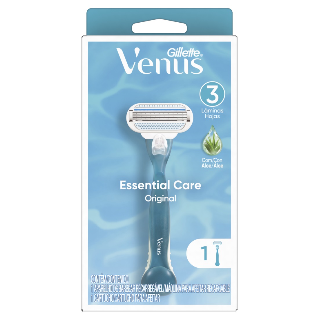 Máquina Gillette Venus Essential Care Original - Sergio Perfumerias