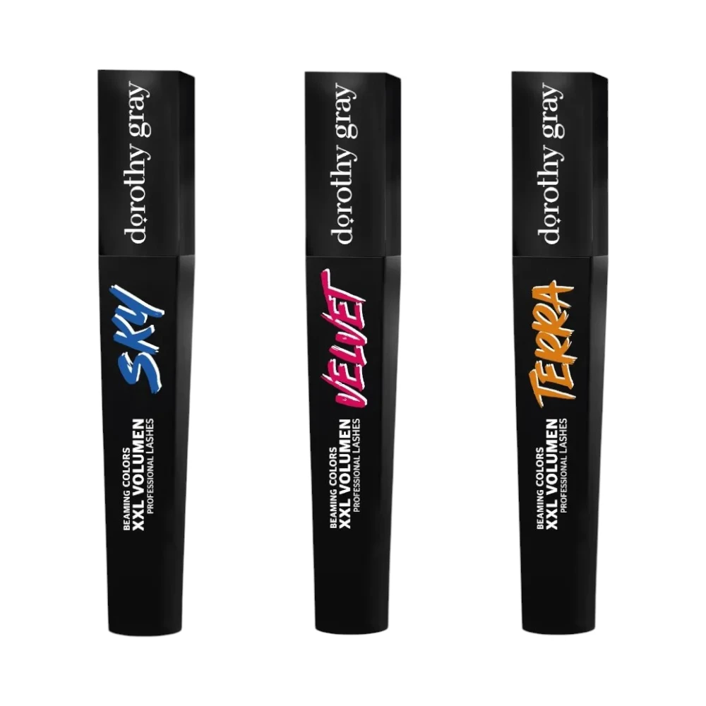 Máscara de pestañas Dorothy Gray Beaming Colors XXL Volumen - Sergio ...